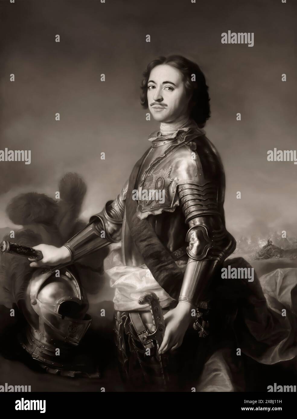 Peter the great emperor painting hi-res stock photography and images ...