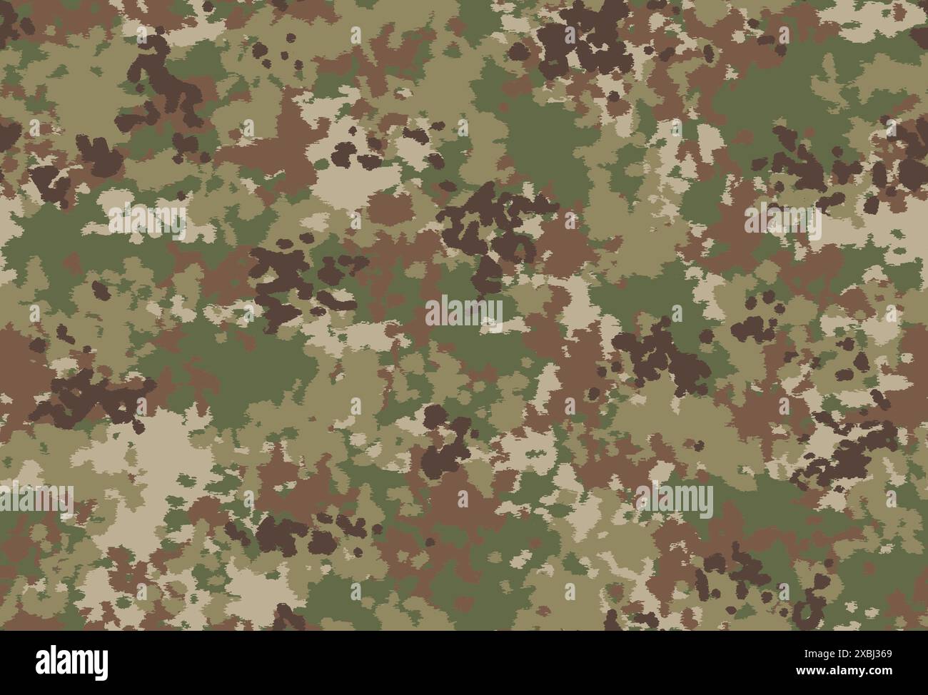 Military multi-terrain 'splotchy' camouflage. Seamless pattern has ...