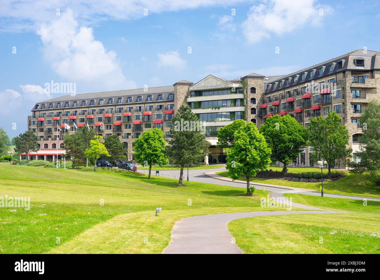 The Celtic Manor Resort Hotel owned by Sir Terry Matthews on The Coldra ...