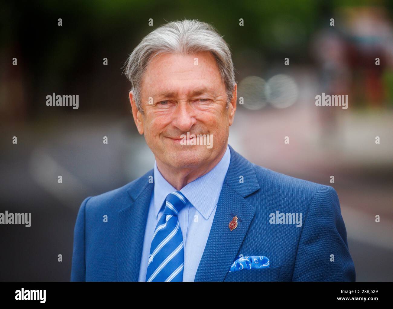 London, UK. 12th June, 2024. Gardener and Broadcaster Alan Titchmarsh ...