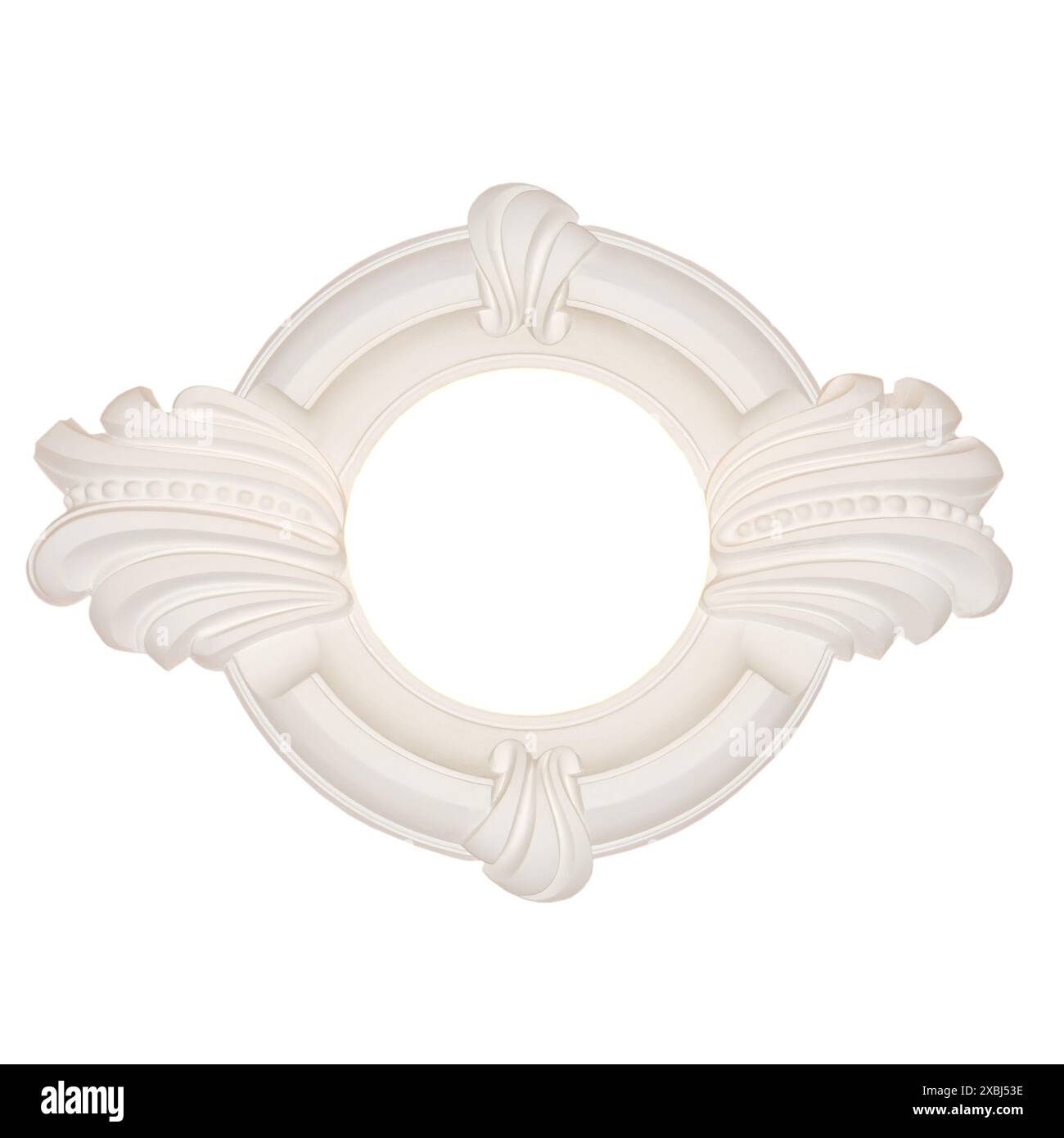 a picture frame on a white Stock Photo - Alamy