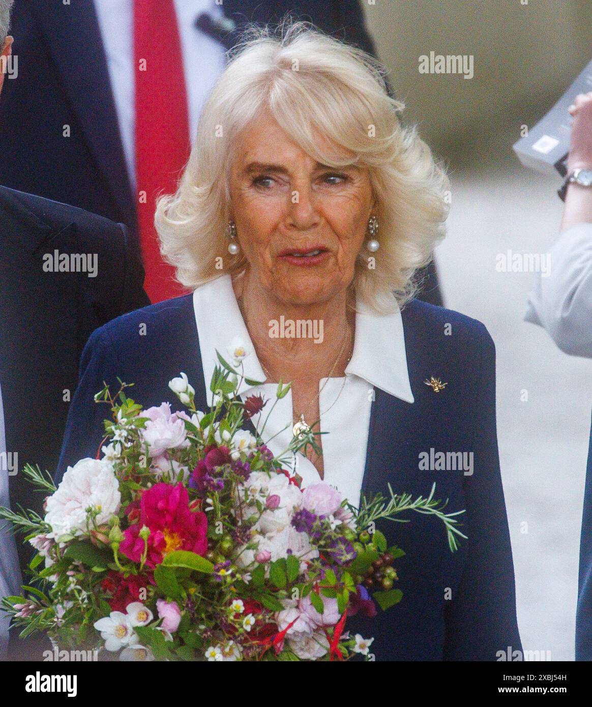 London, UK. 12th June, 2024. Her Majesty Queen Camilla visits The ...