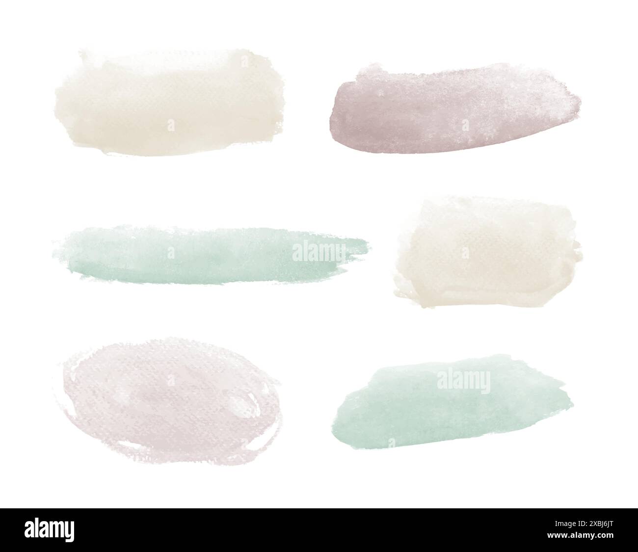 Pastel Watercolor blots backgrounds bundle Stock Vector Image & Art - Alamy