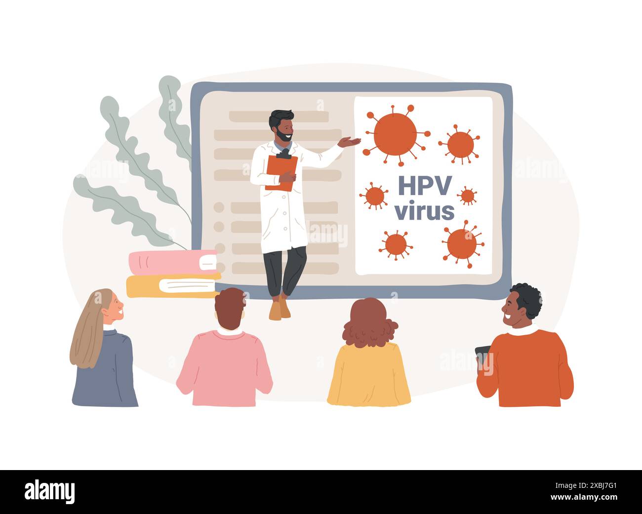 HPV education programs isolated concept vector illustration Stock Vector Image & Art - Alamy