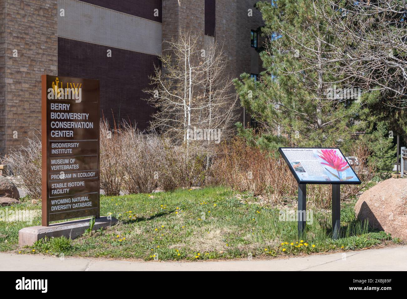 LARAMIE, WY, USA - MAY 13, 2024: Berry Biodiversity Conservation Center at the University of ...