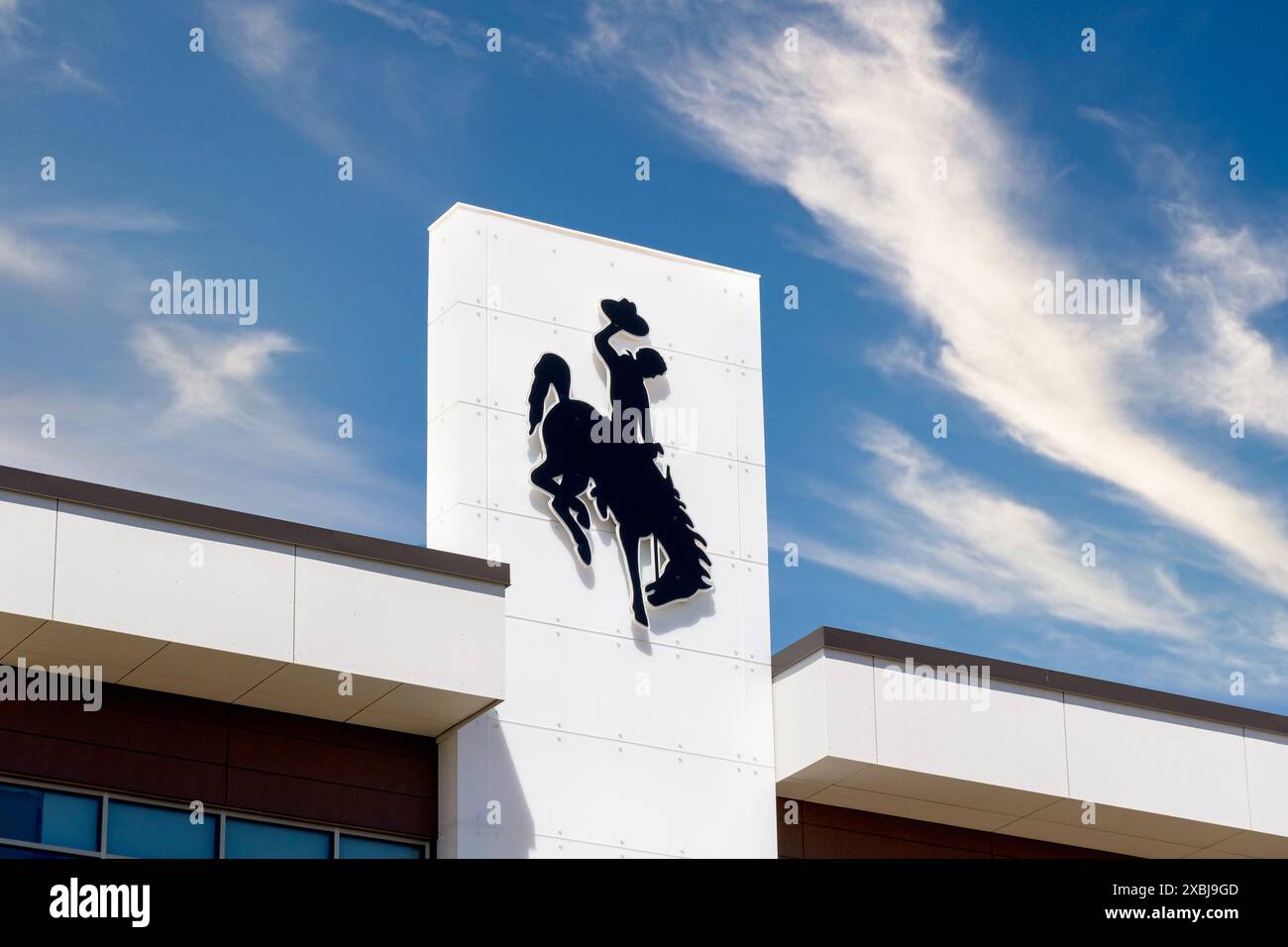 Inconic cowoboy logo hi-res stock photography and images - Alamy