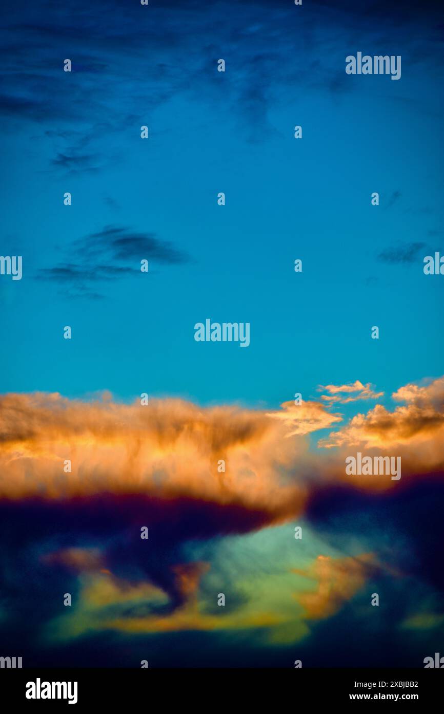 A desert sunset on the winter solstice Stock Photo - Alamy