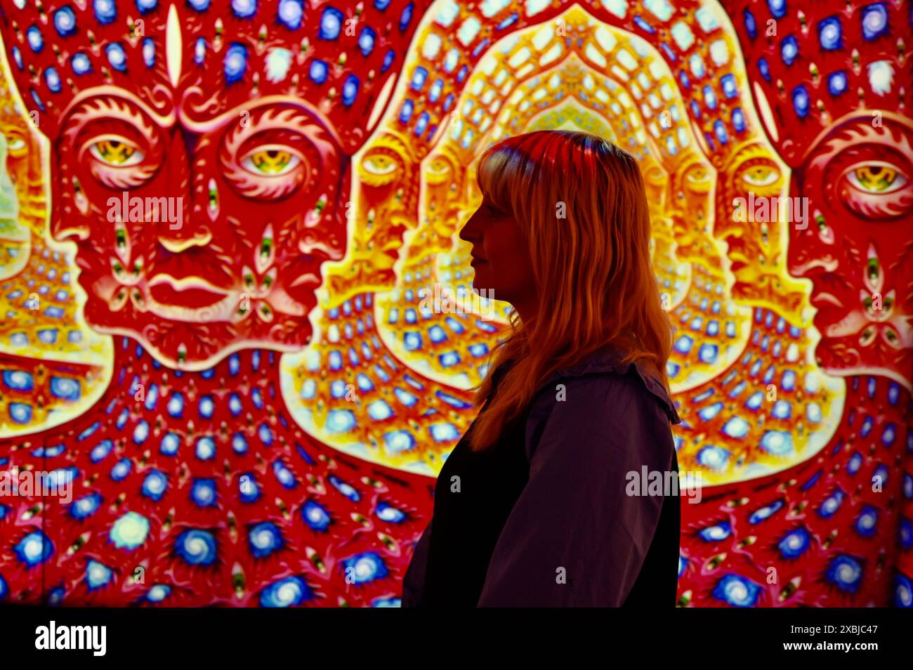 London, UK. Entheon at Illusionaries. Located in Canary Wharf this is ...