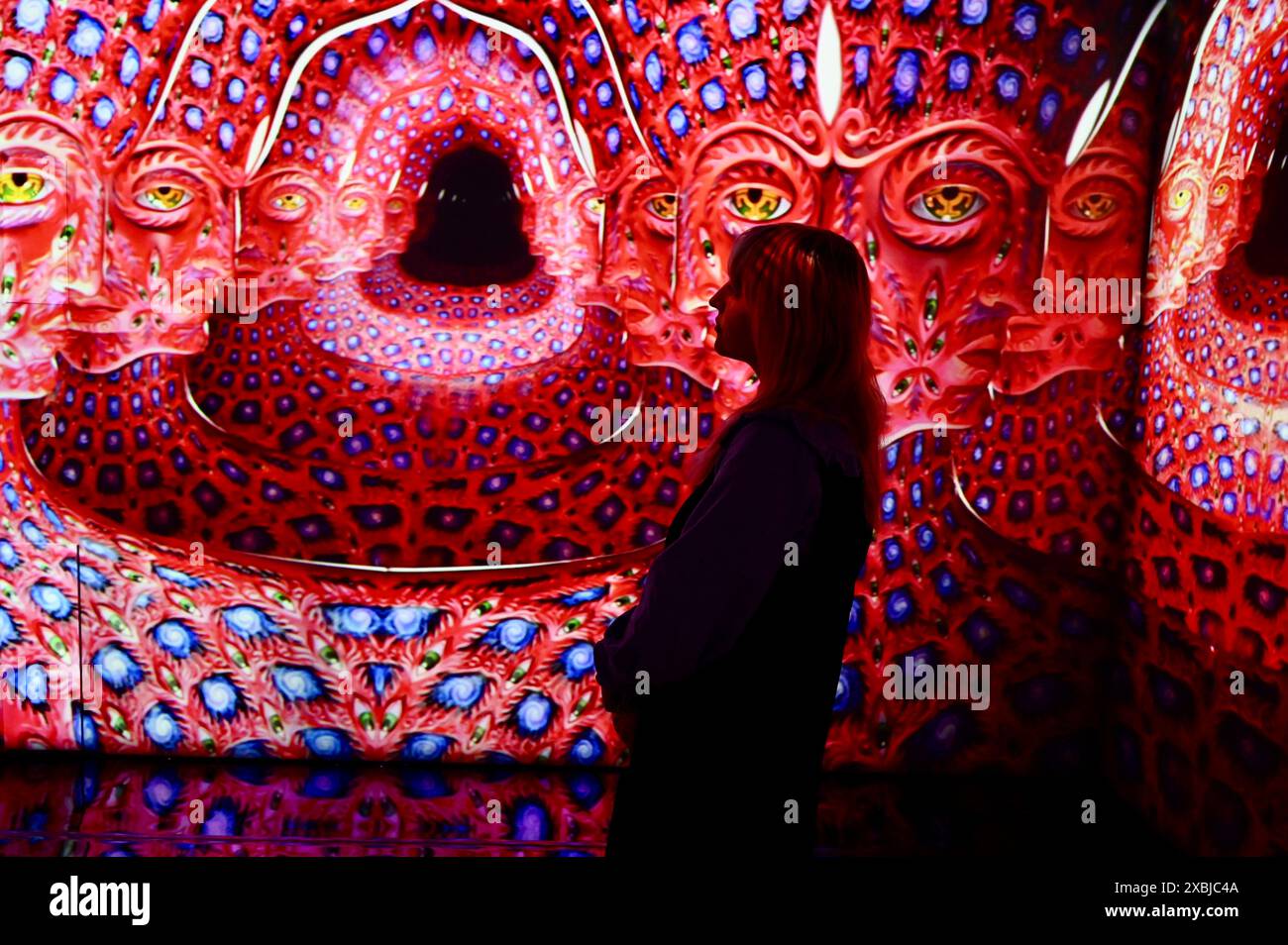 London, UK. Entheon at Illusionaries. Located in Canary Wharf this is ...