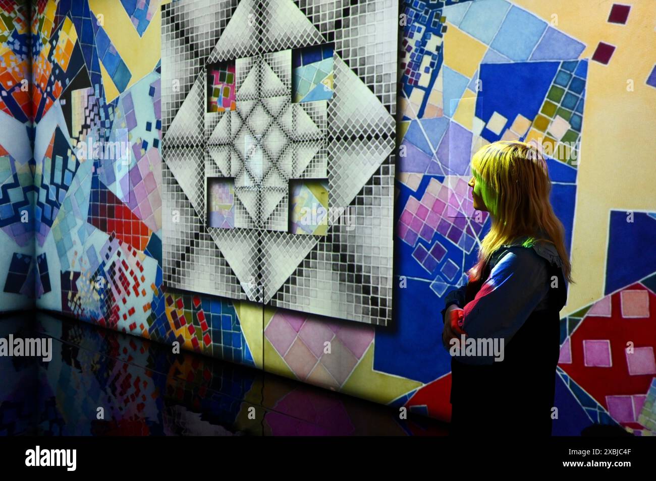 London, UK. Entheon at Illusionaries. Located in Canary Wharf this is ...