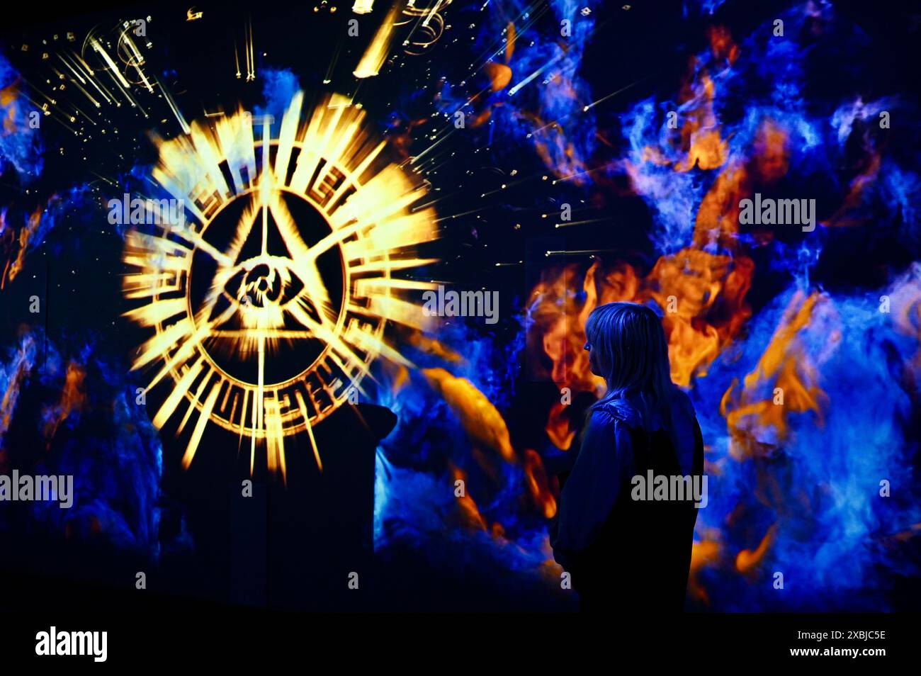 London, UK. Entheon at Illusionaries. Located in Canary Wharf this is ...