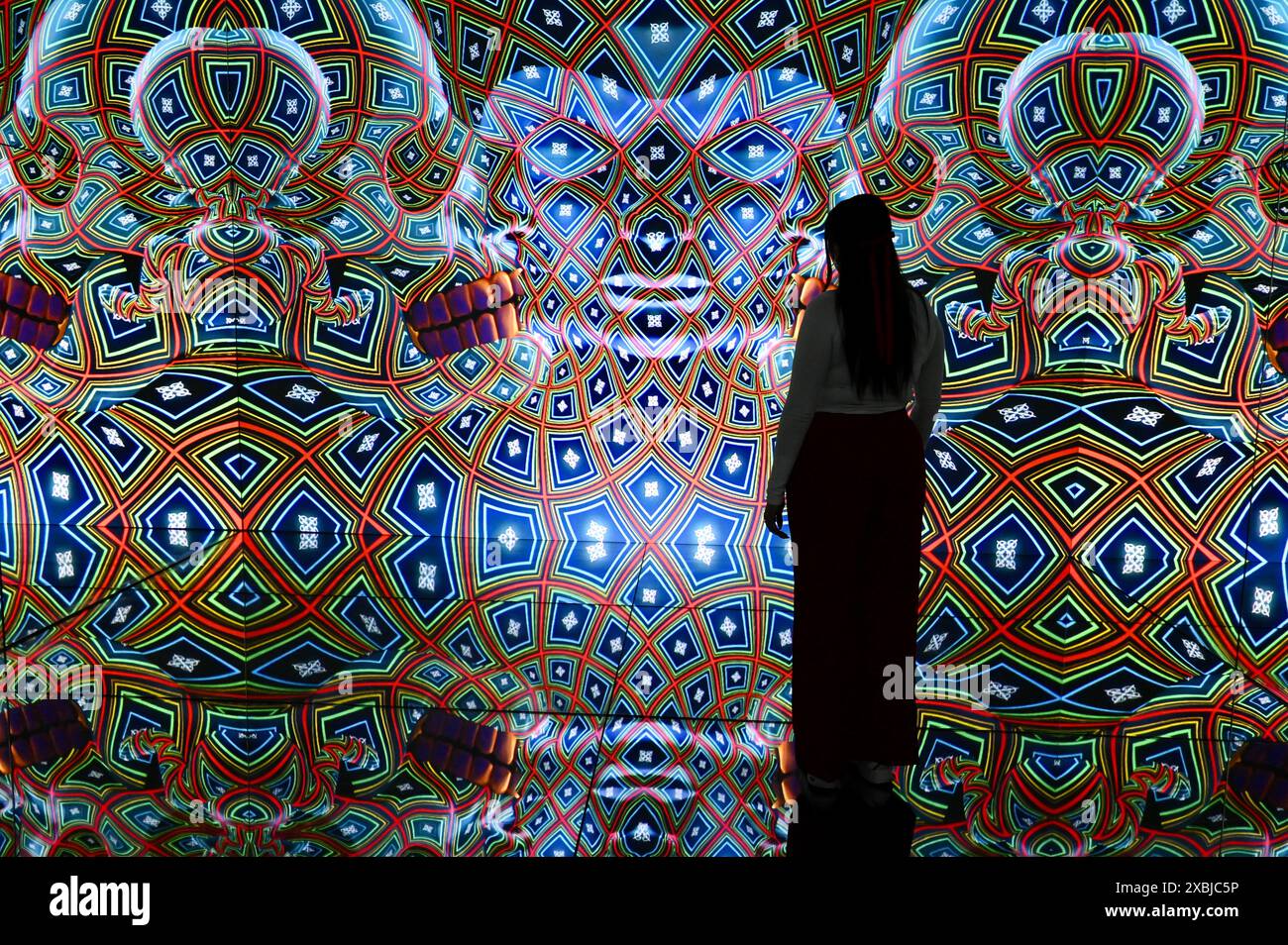 London, UK. Entheon at Illusionaries. Located in Canary Wharf this is ...