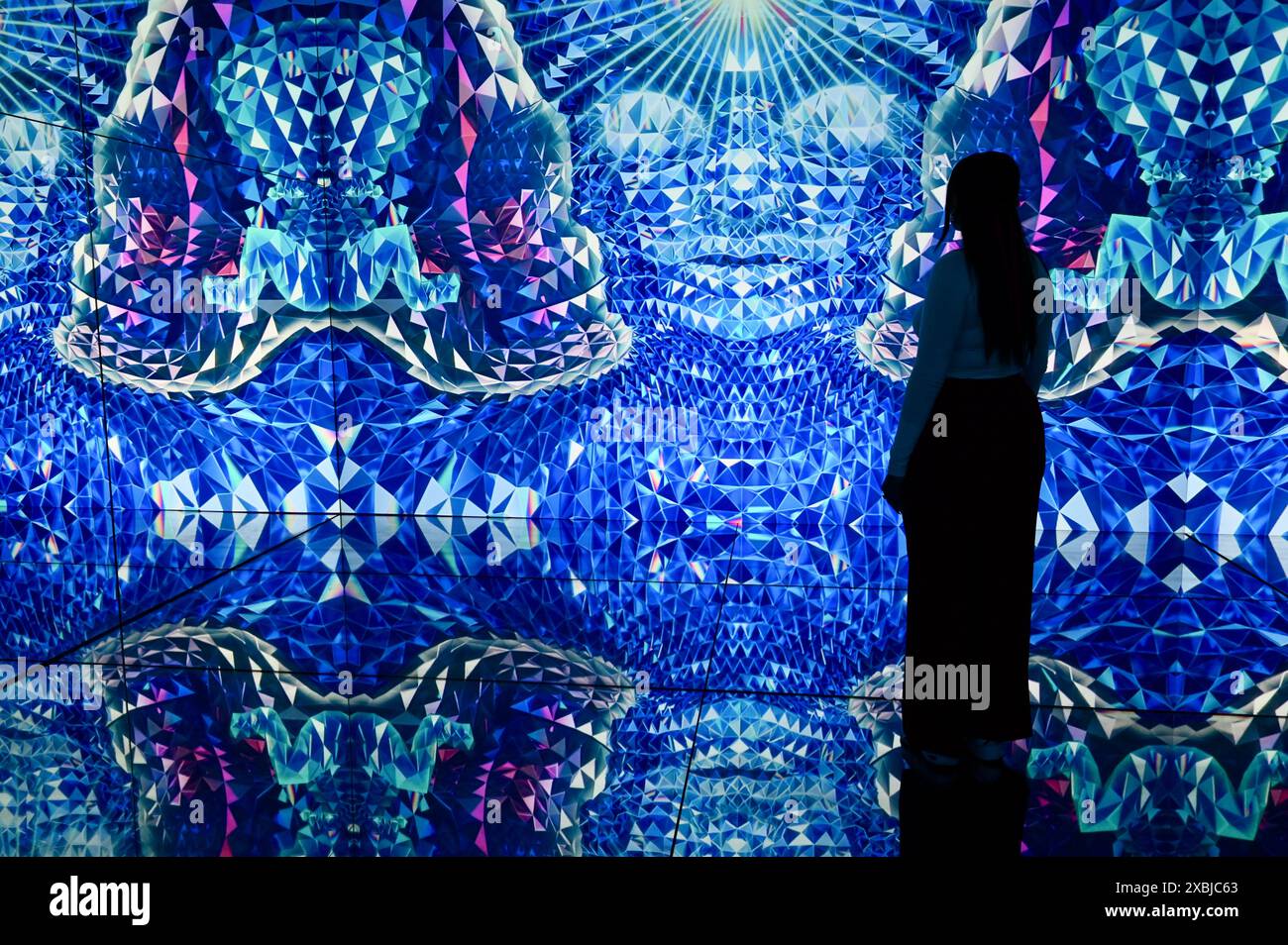 London, UK. Entheon at Illusionaries. Located in Canary Wharf this is ...