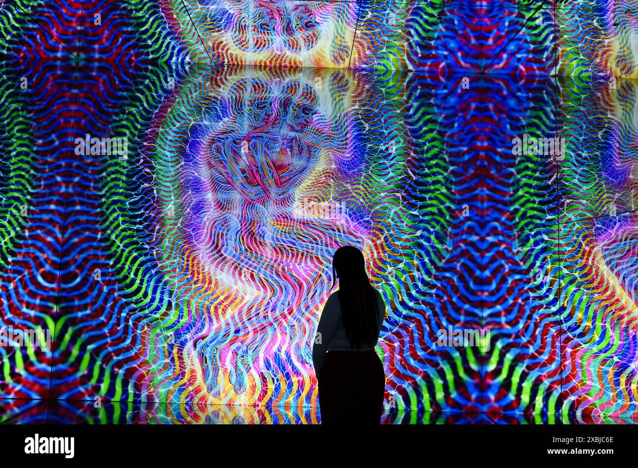 London, UK. Entheon at Illusionaries. Located in Canary Wharf this is ...