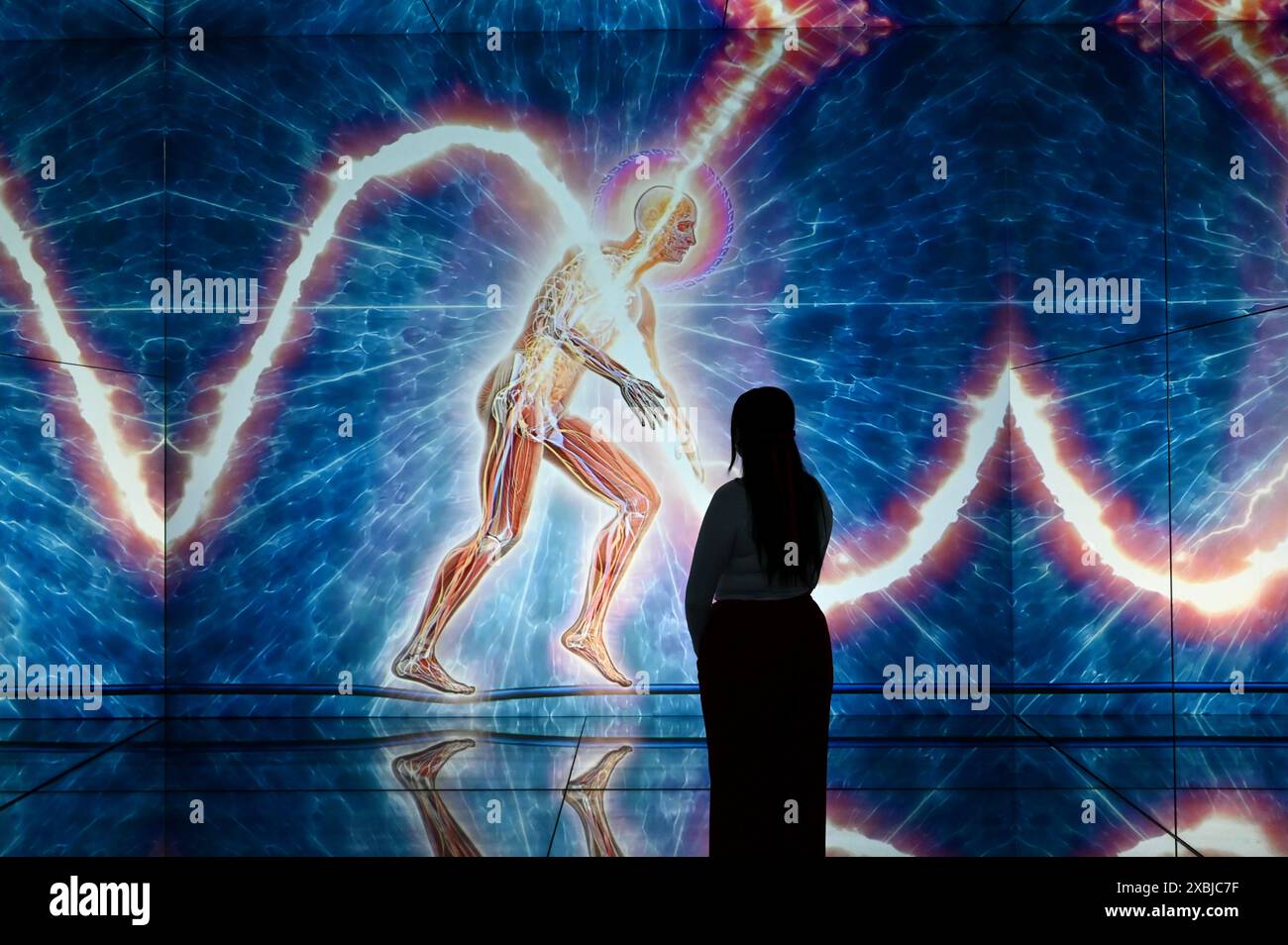 London, UK. Entheon at Illusionaries. Located in Canary Wharf this is ...