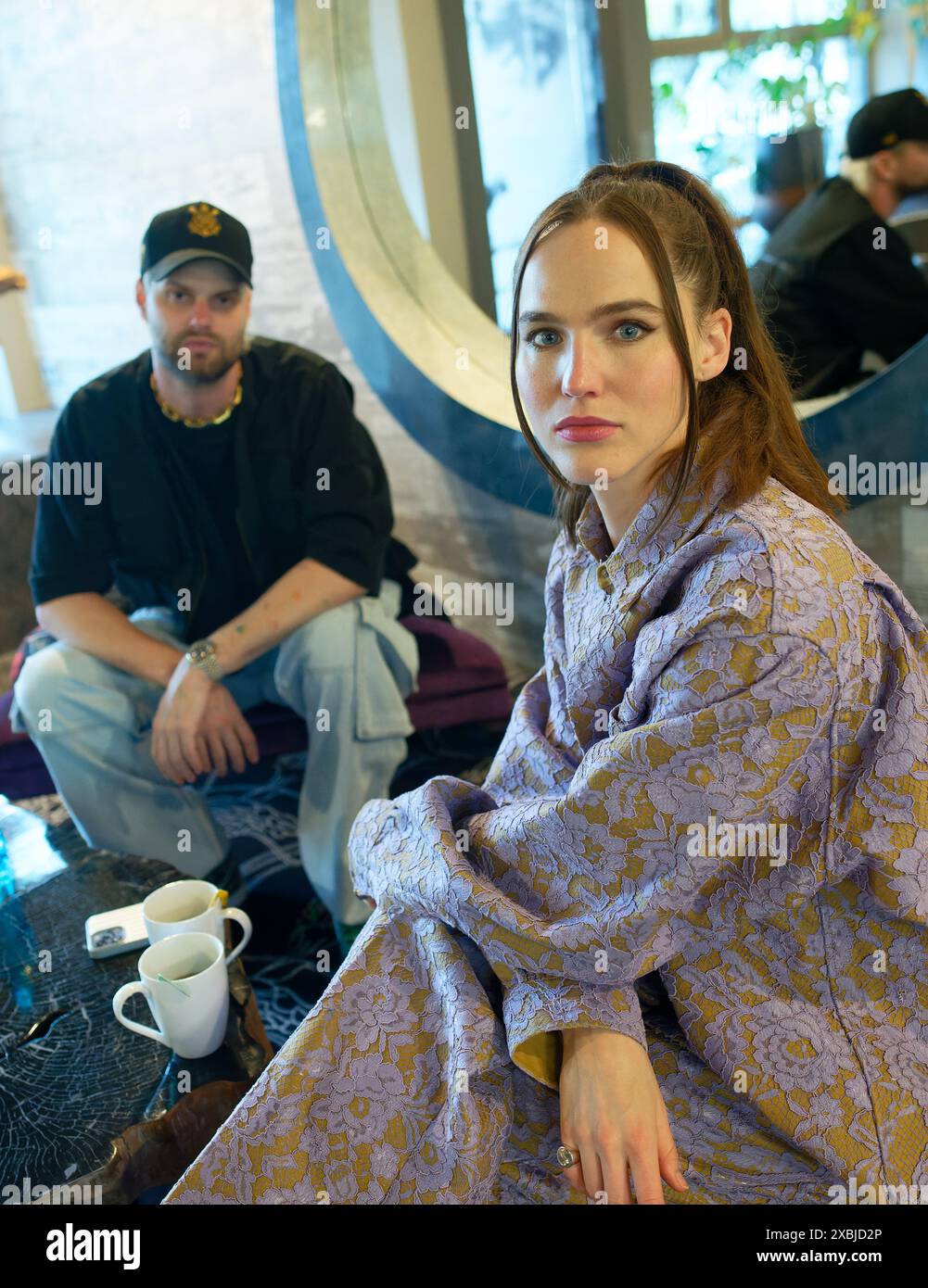 Cologne, Germany. 12th June, 2024. The US dance duo Sofi Tukker, that's ...