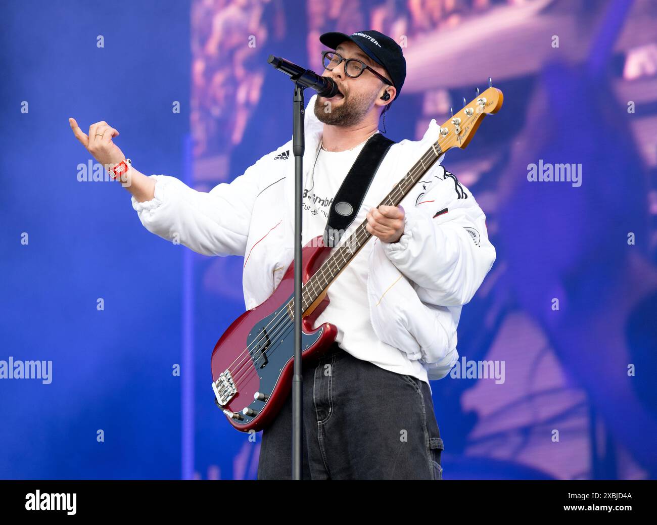 Munich, Germany. 12th June, 2024. Mark Forster, singer, on stage at the ...