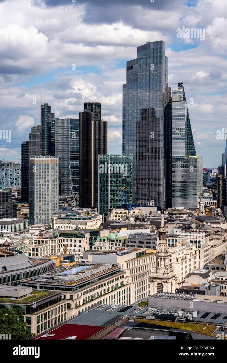 London city from birds hi-res stock photography and images - Alamy