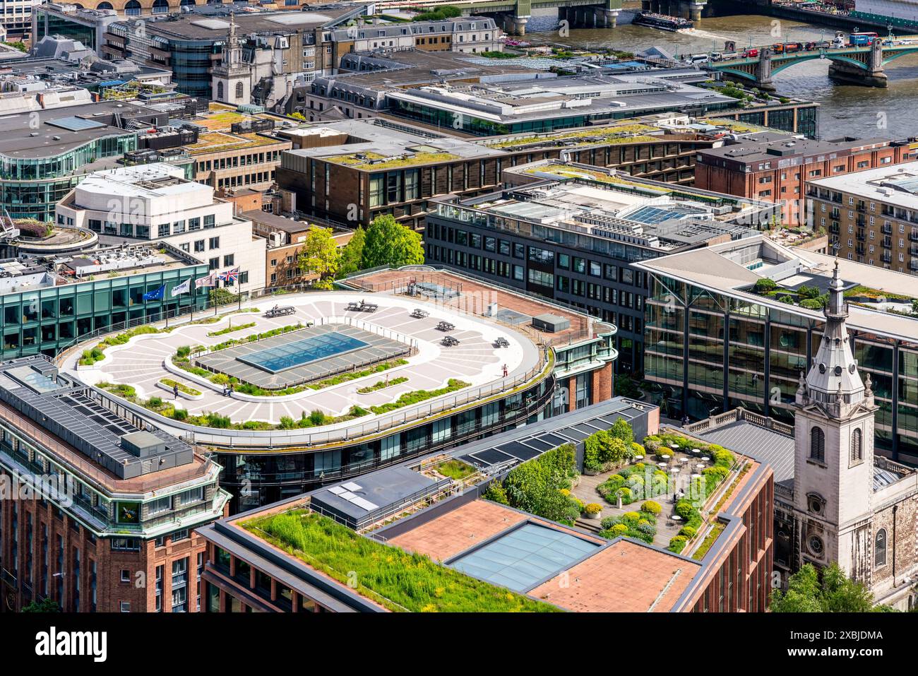 Views of Rooftops In The City of London From St Paul's Cathedral ...