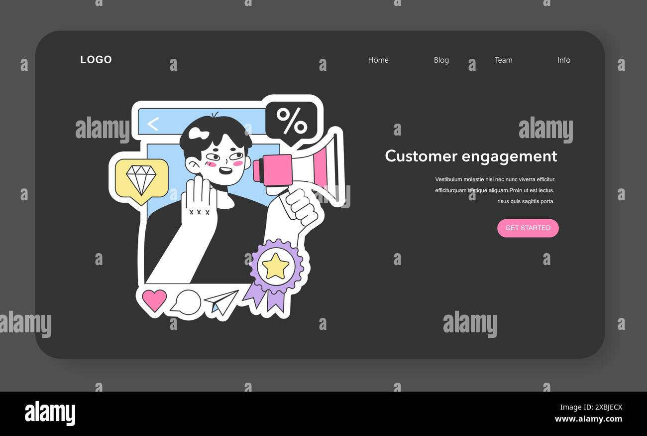 Commercial engagement Stock Vector Images - Alamy