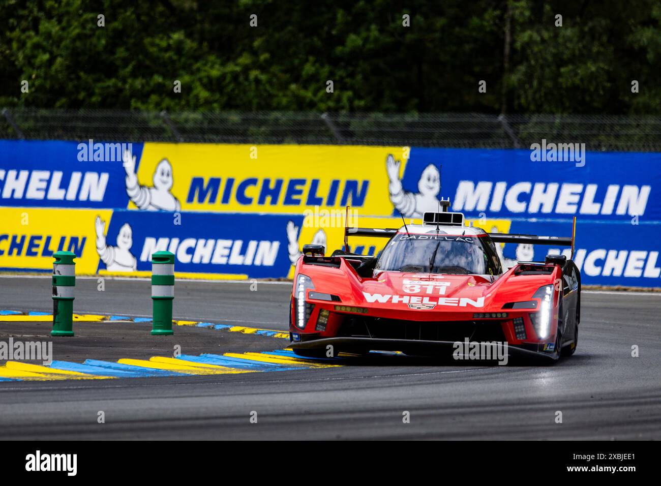 Le Mans, France. 12th June, 2024. 311 DERANI Luis Felipe (bra), AITKEN Jack (gbr), DRUGOVICH ...
