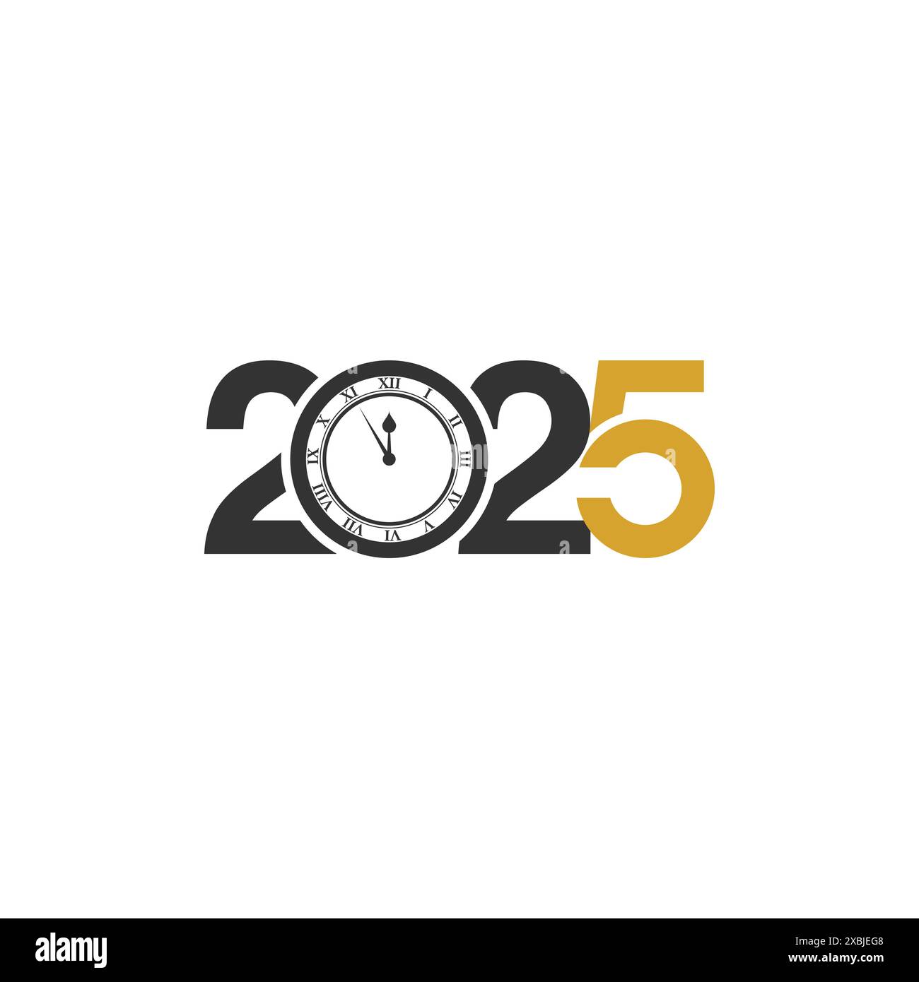 2025 New Year poster, Design templates. For celebration and season ...