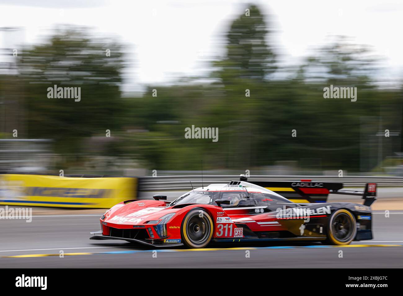 Le Mans, France. 12th June, 2024. 311 DERANI Luis Felipe (bra), AITKEN Jack (gbr), DRUGOVICH ...