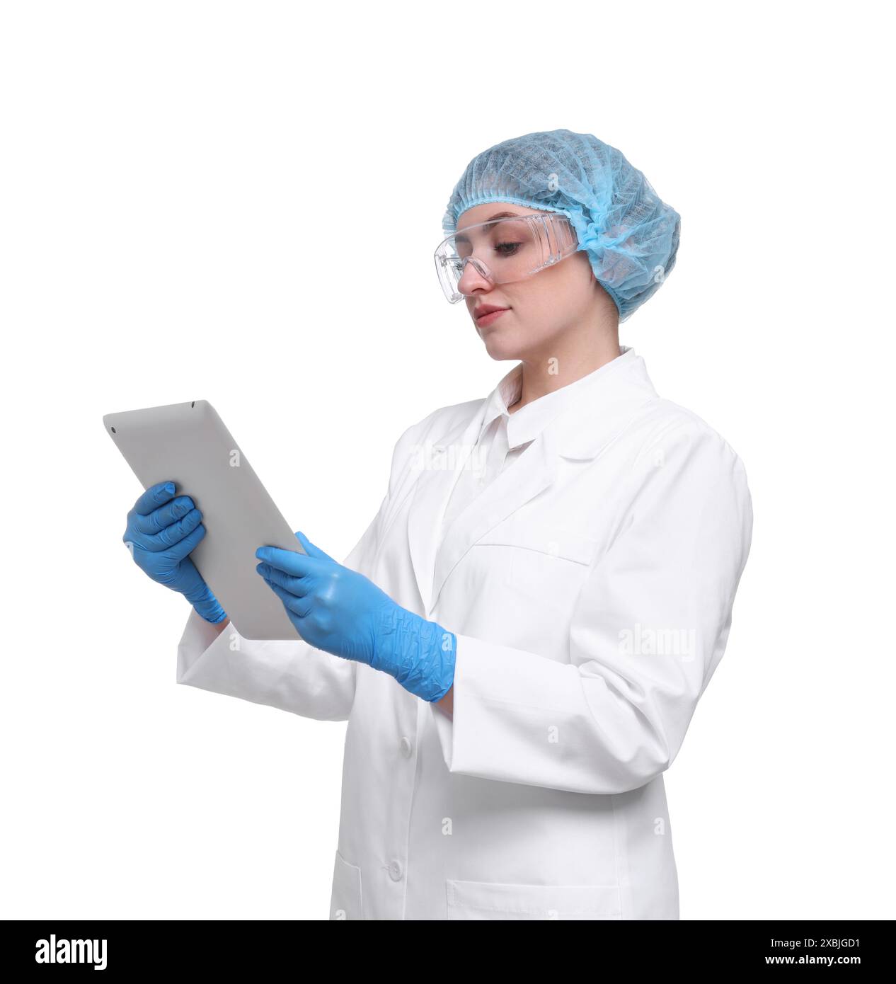 Female inspector kitchen hi-res stock photography and images - Alamy