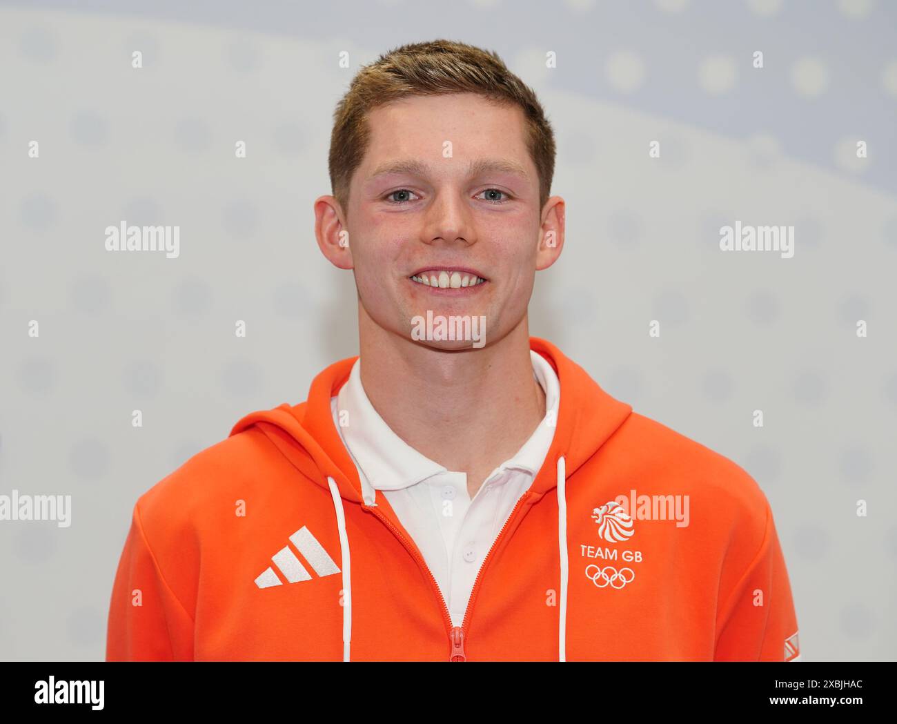 Duncan Scott during a Team GB kitting out session ahead of the 2024 ...