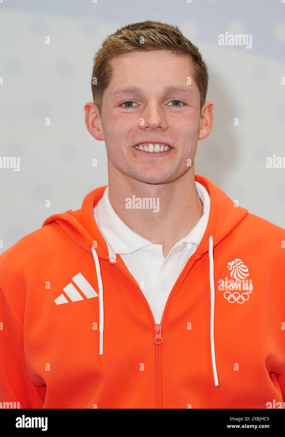 Duncan Scott during a Team GB kitting out session ahead of the 2024 ...