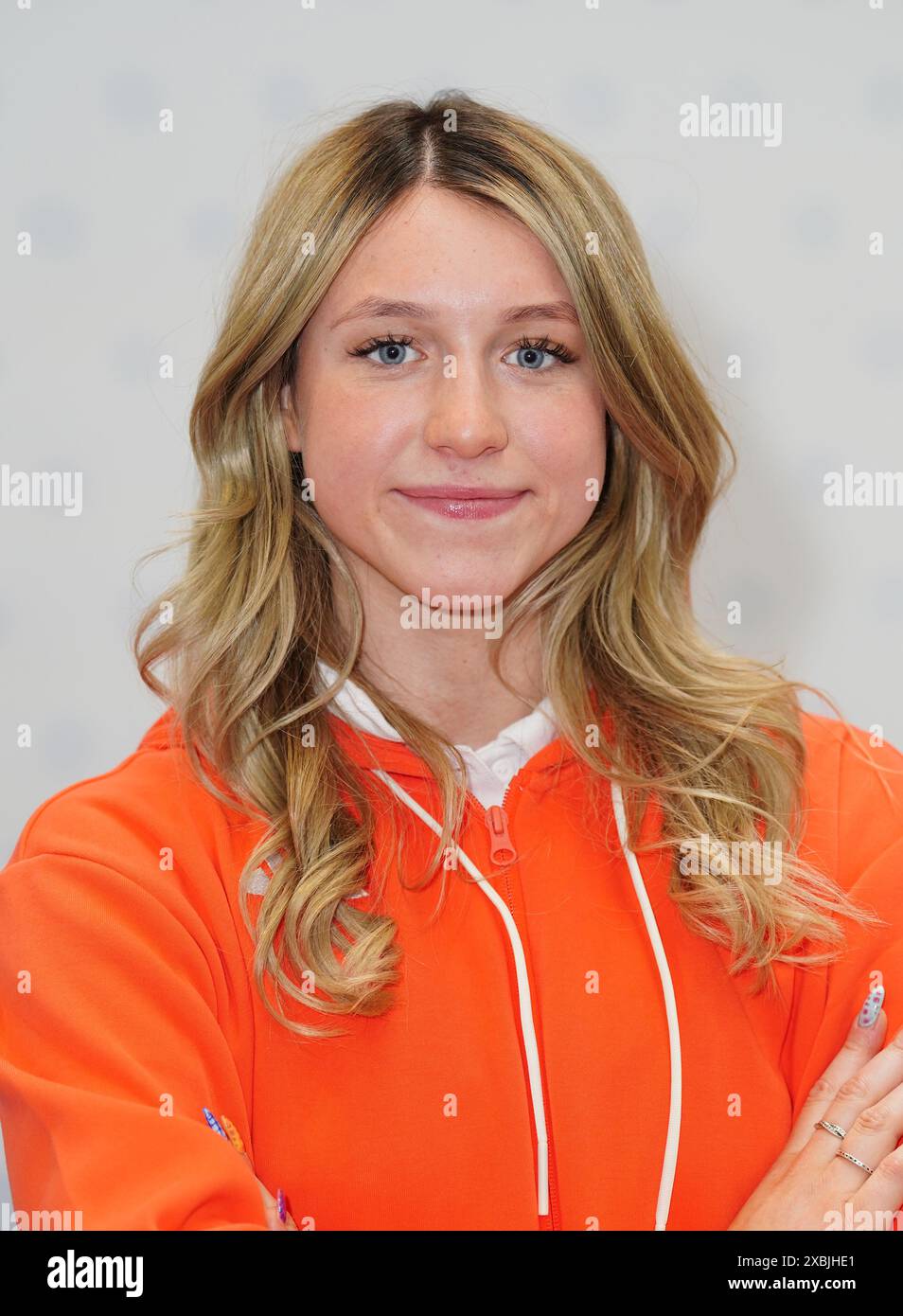 Keanna Macinnes during a Team GB kitting out session ahead of the 2024 ...