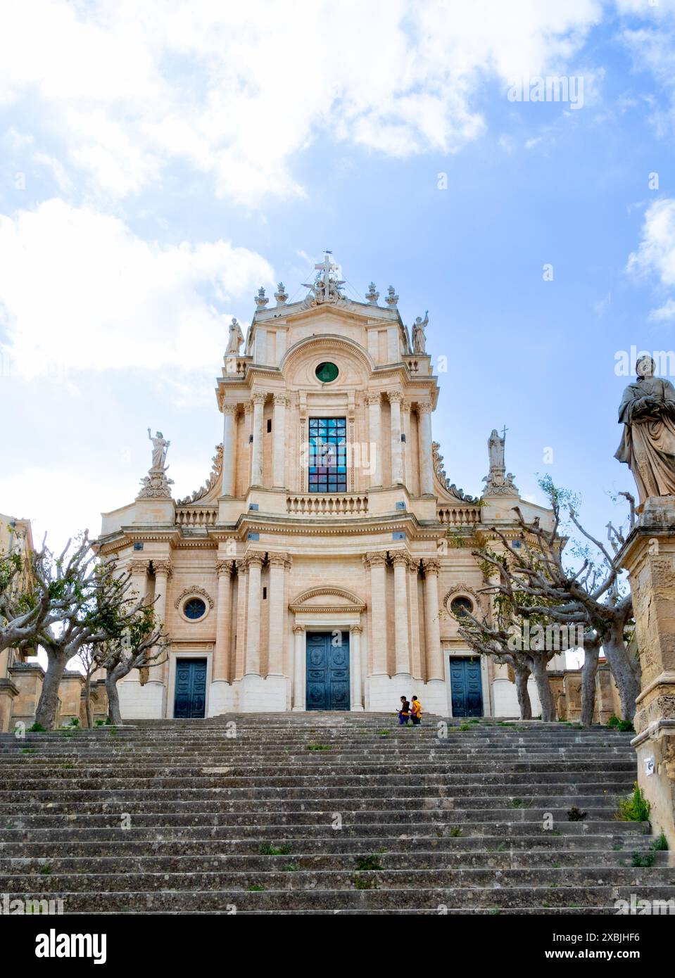 Church of Saint John Evangelist In Modica Alta Sicily Italy Europe ...