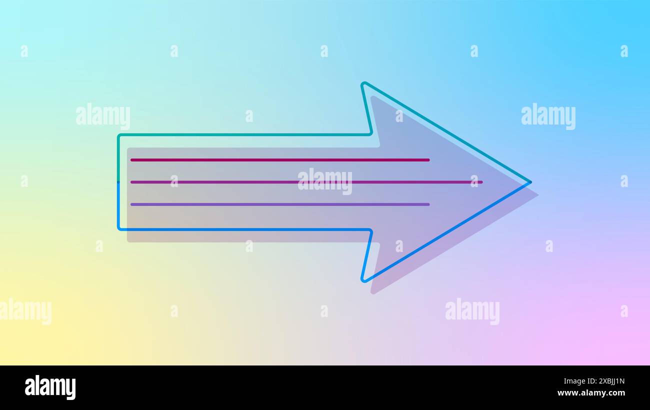 Navigating the Future Modern Arrow Design Symbolizing Direction and ...