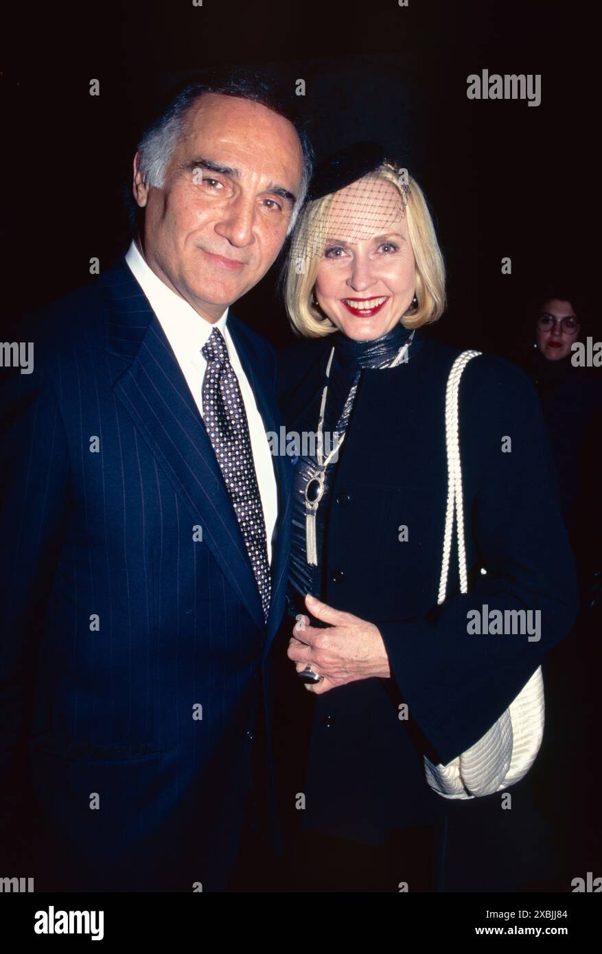 Tony Lo Bianco and Pia Lindstrom attend the premiere of "Grumpier Old ...