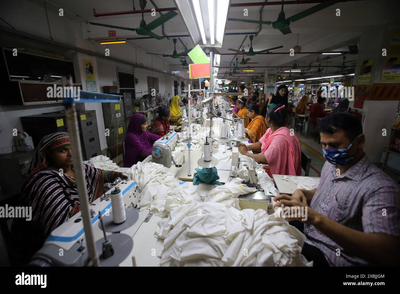 Dhaka, Wari, Bangladesh. 11th June, 2024. Ready-made garments worker ...