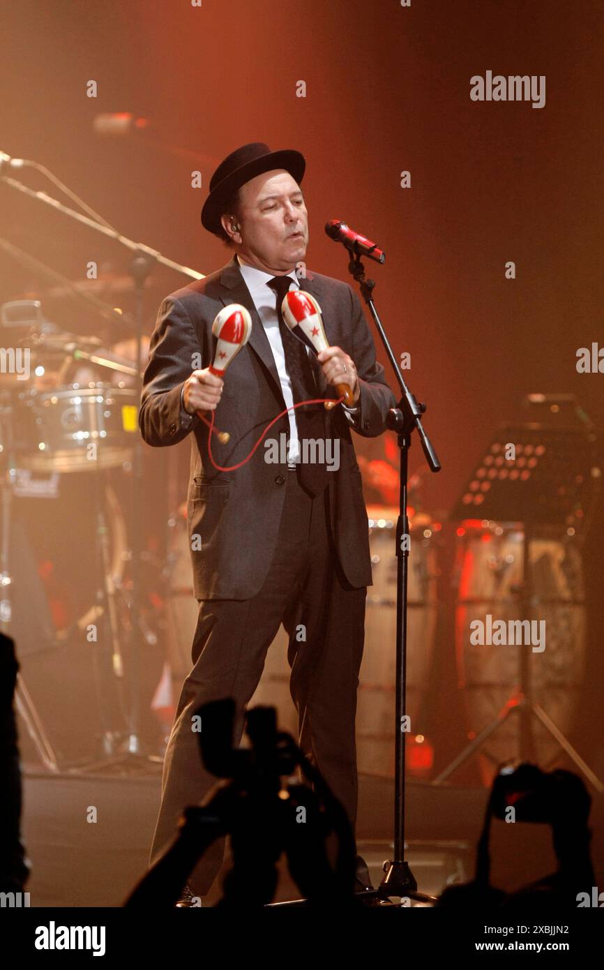 Maracaibo,Venezuela,16-02-2011.Ruben Blades, singer and composer of the ...