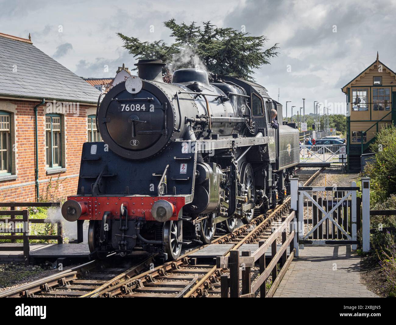 76084 steam locomotive hi-res stock photography and images - Alamy