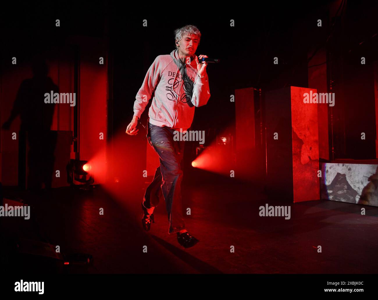 Miami Beach, FL, USA. 11th June, 2024. Glaive performs during The First ...