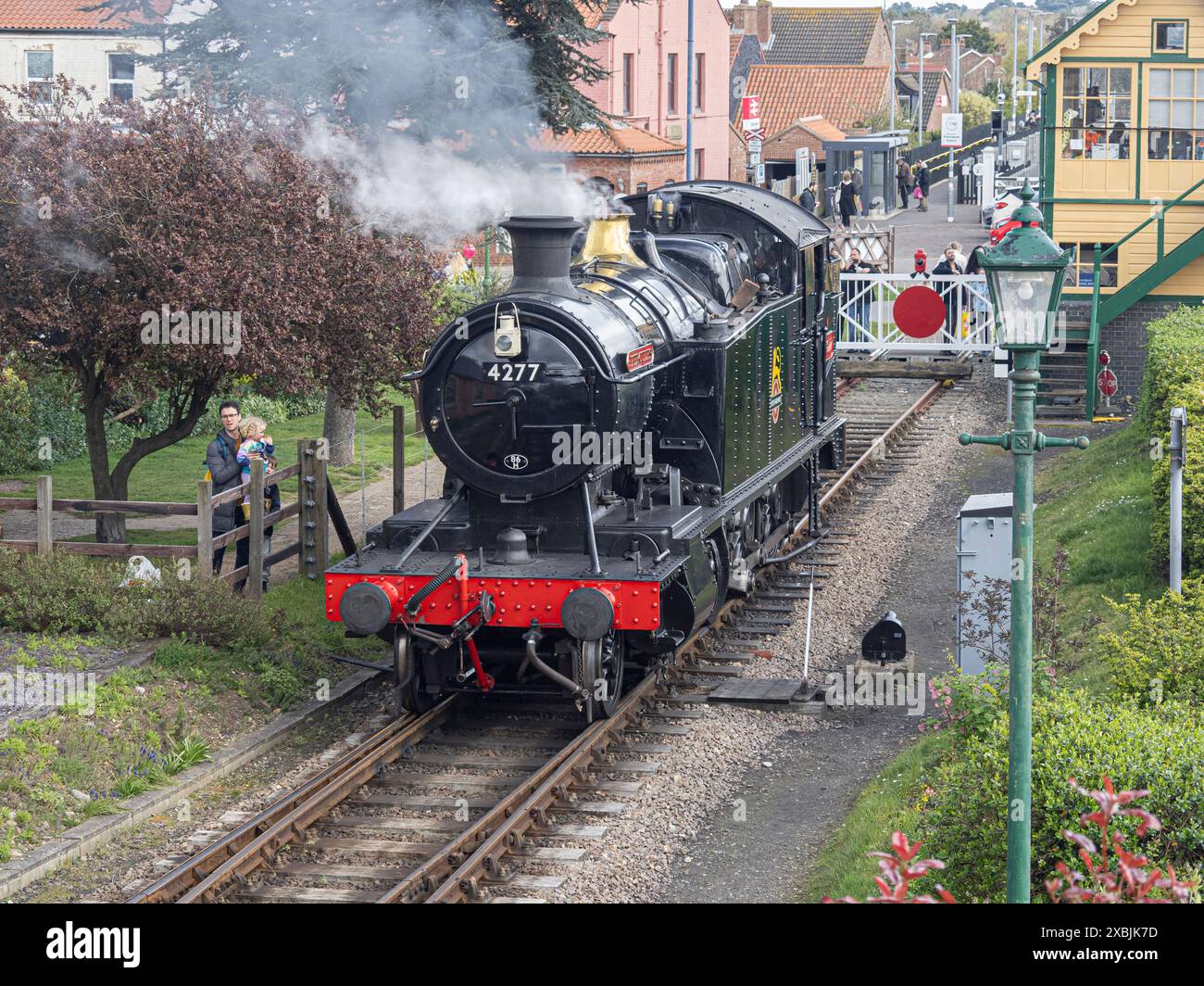 Great Western Railway Class 42XX 2-8-0 4277 “Hercules” Stock Photo - Alamy
