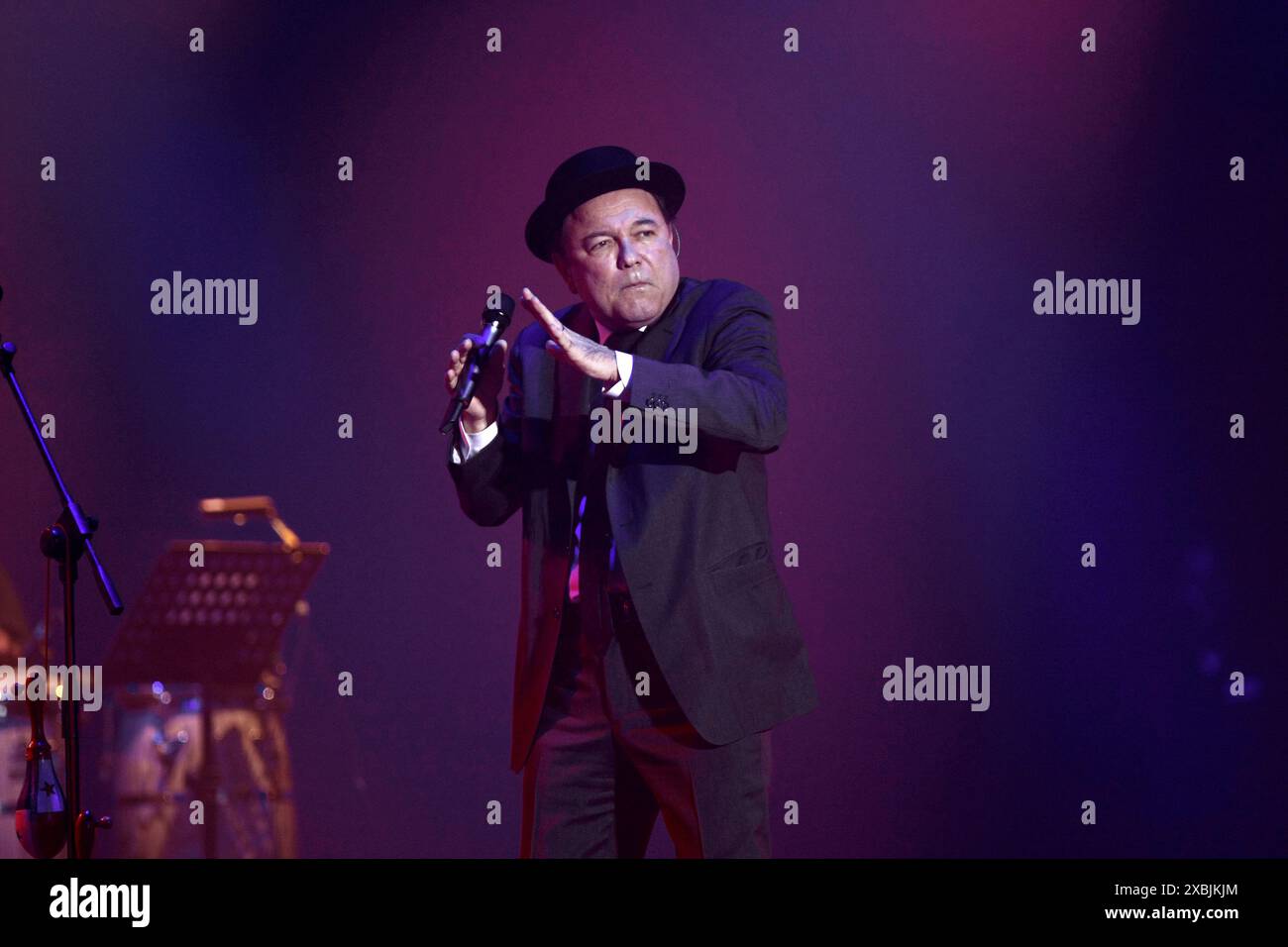 Maracaibo,Venezuela,16-02-2011.Ruben Blades, singer and composer of the ...
