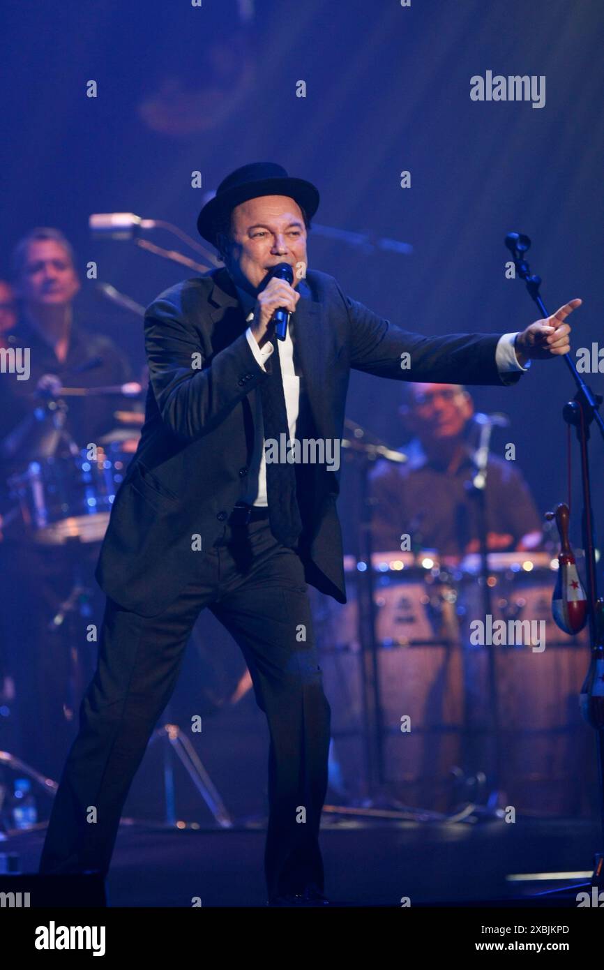 Maracaibo,Venezuela,16-02-2011.Ruben Blades, singer and composer of the ...
