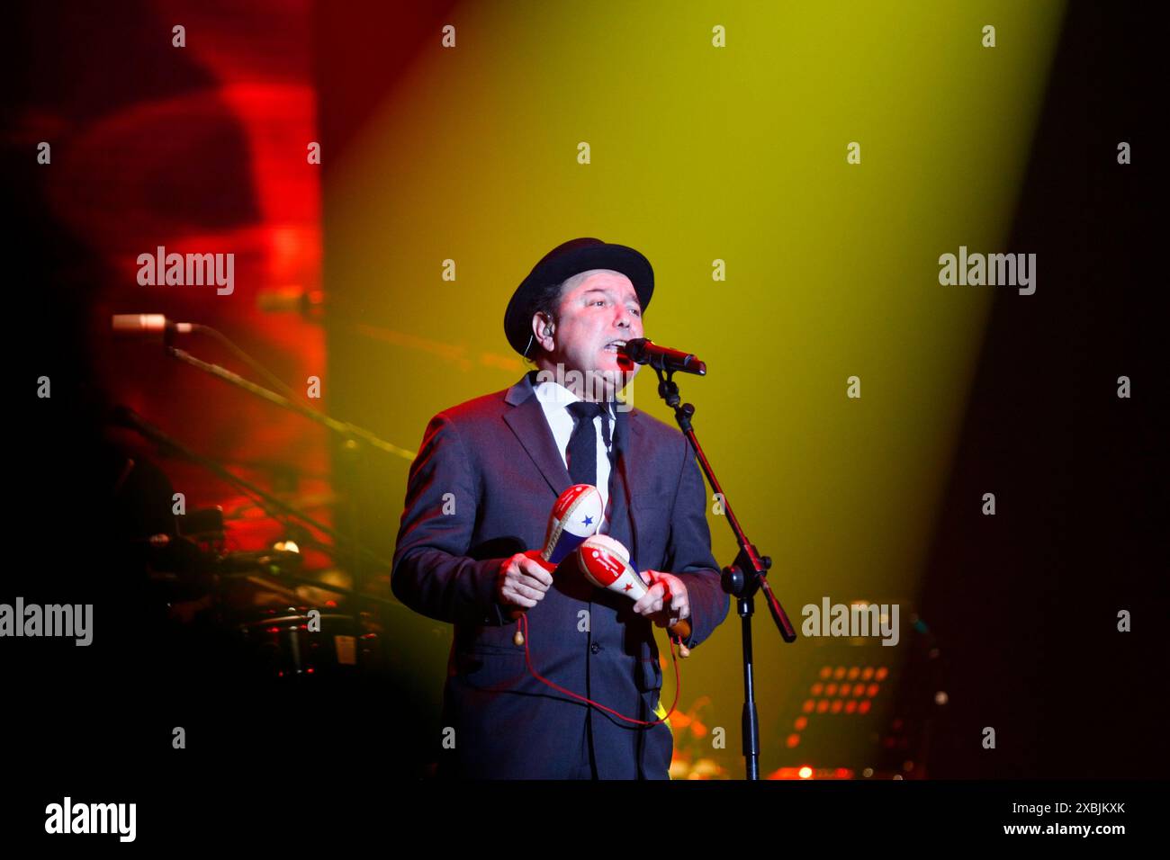 Maracaibo,Venezuela,16-02-2011.Ruben Blades, singer and composer of the ...