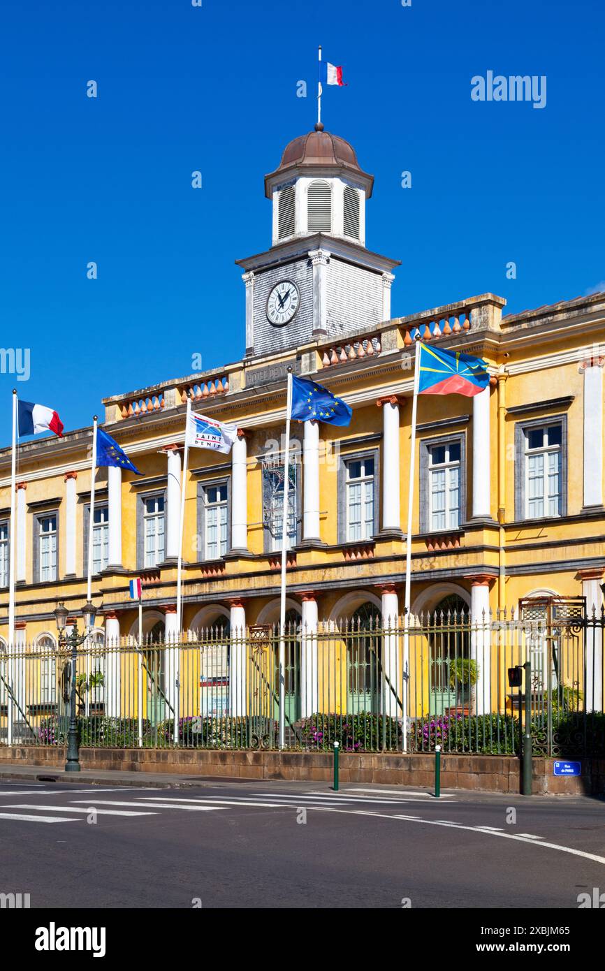 La reunion island saint denis town hall hi-res stock photography and ...