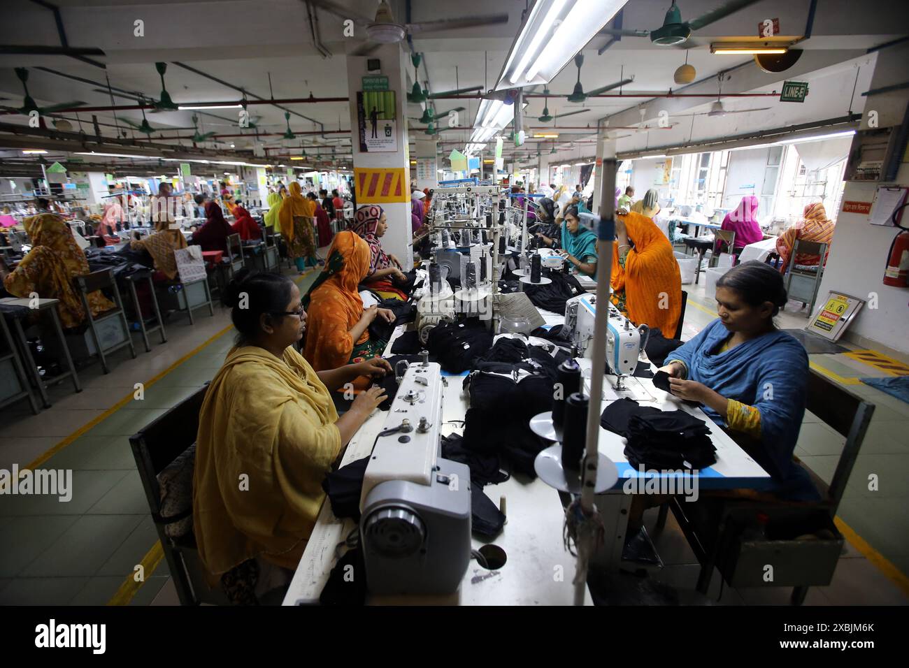 Dhaka, Wari, Bangladesh. 11th June, 2024. Ready-made garments worker ...