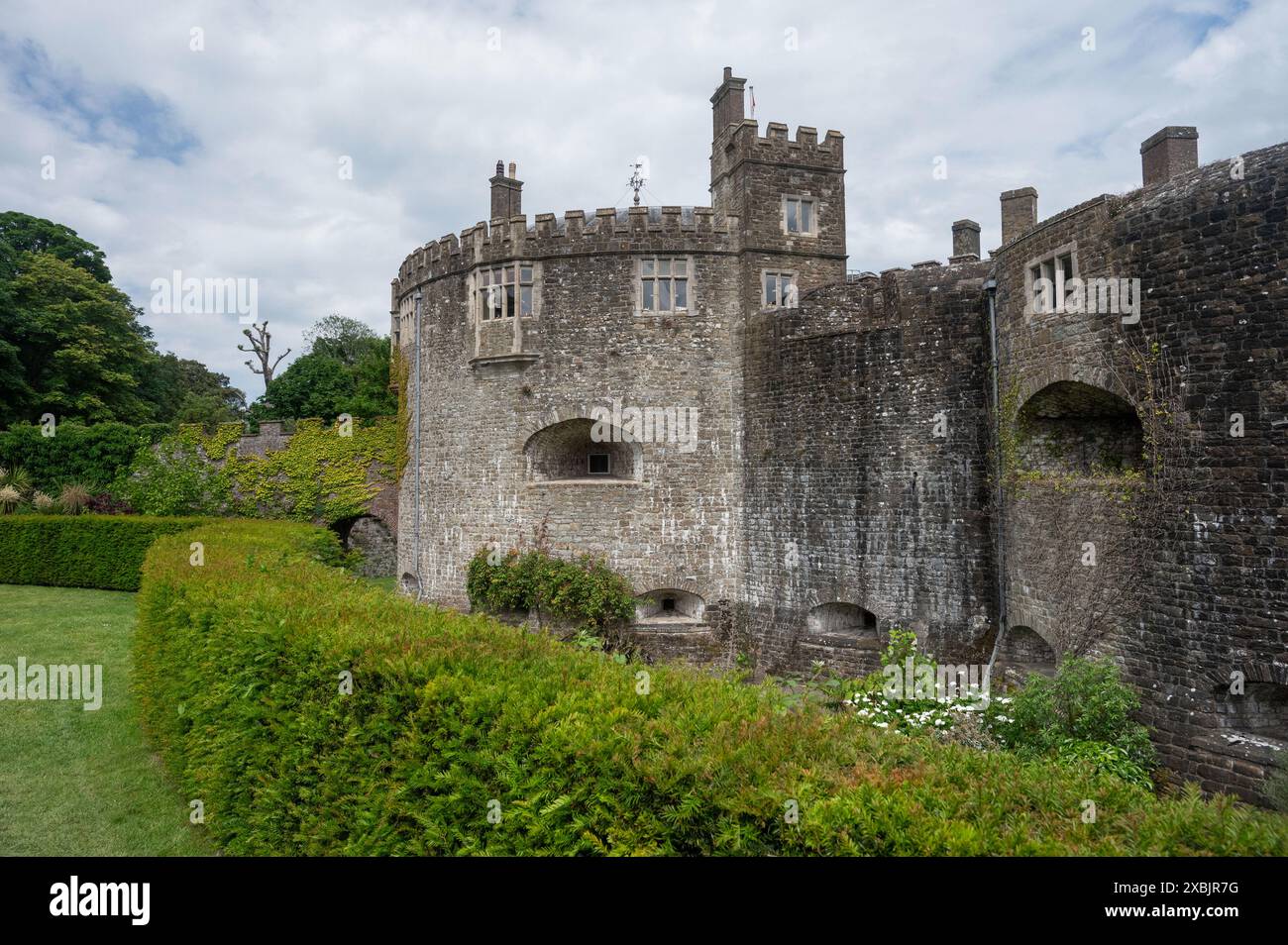 Walmer Castle near Deal and Dover in Kent, home of Lords Warden of the ...
