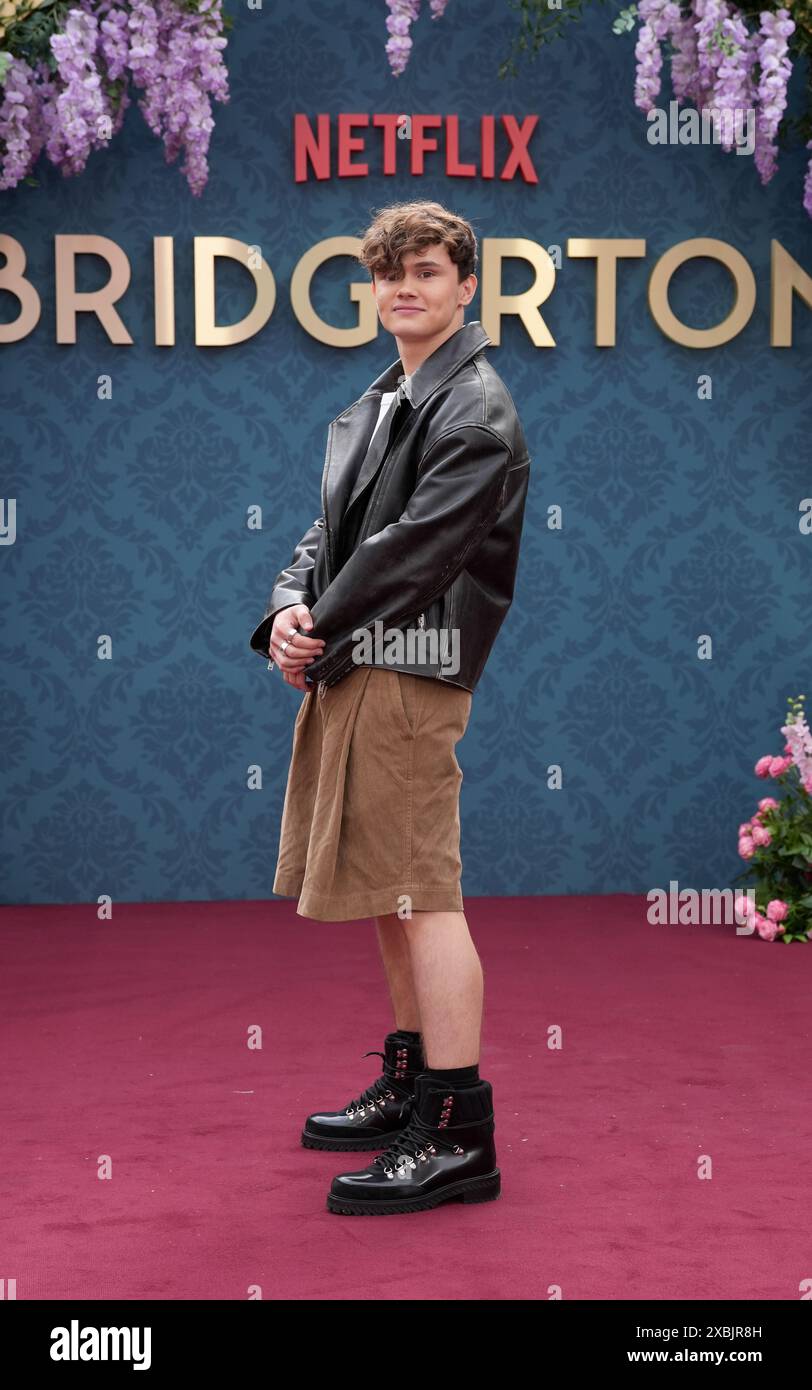 Will Tilston attends a screening of Bridgerton season 3, part two, at ...