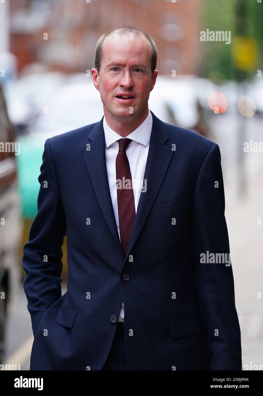 Matthew Elliott, Lord Elliott of Mickle Fell, arrives at a fundraiser ...