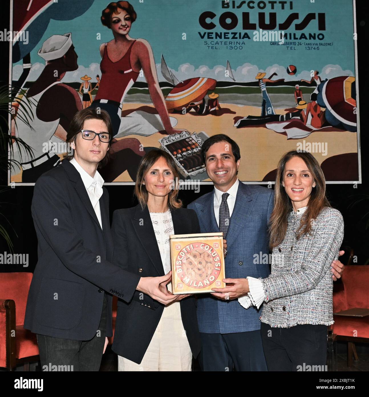 Milan, Italy. 12th June, 2024. Milan, Italy Colussi 1791 a family ...