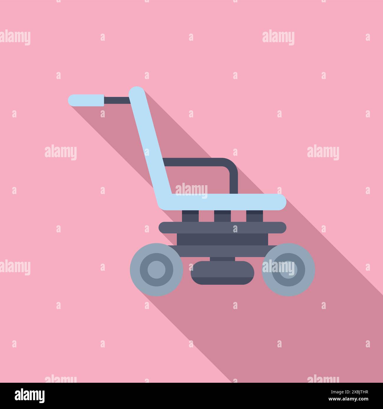 Modern electric wheelchair providing mobility and independence for ...