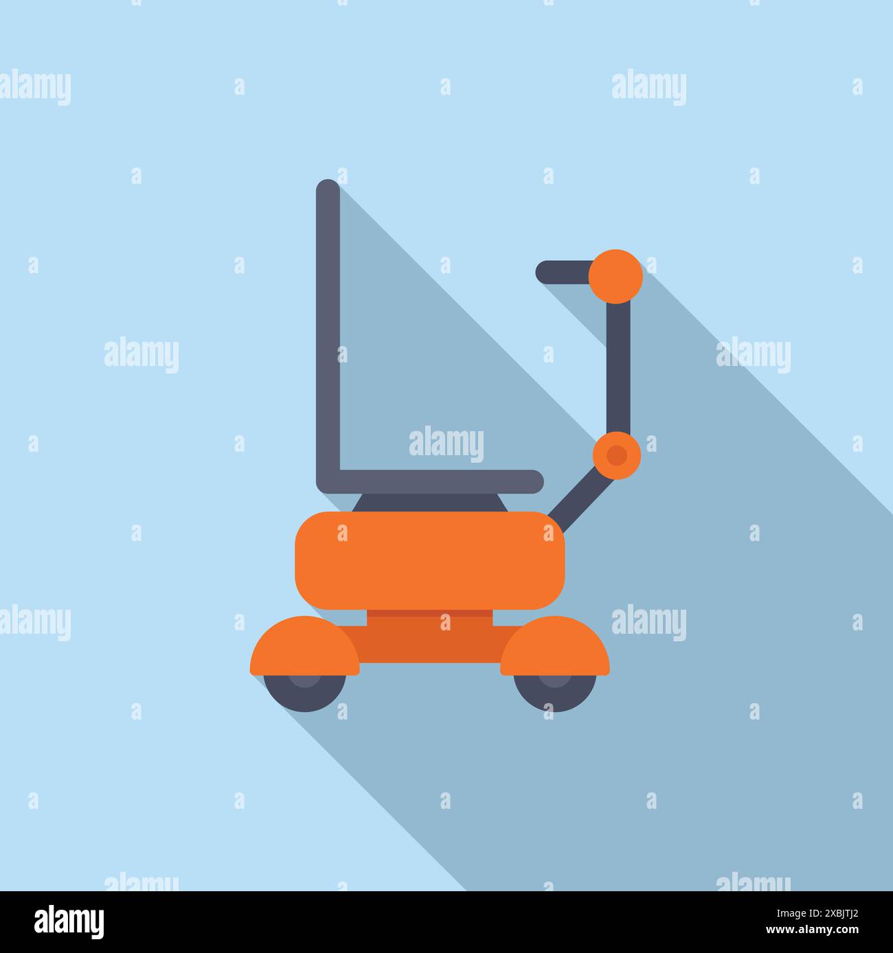 Modern electric wheelchair, offering enhanced mobility and freedom for ...